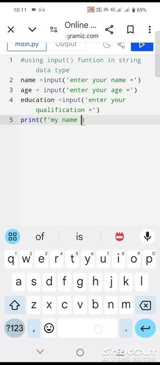 python simple program 32 python codingtutorial code