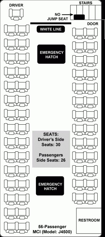55 Passenger Charter Bus Seating Chart Aol Image Search Results