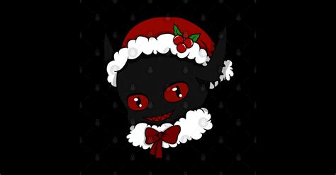 Zalgo Christmas Chibi Creepypasta Sticker Teepublic Zalgo Christmas Chibi Creepypasta Sticker Teepublic
