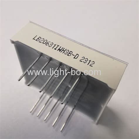 7 Segment Led Display 2 Digit 16mm Common Anode Ultra Bright White For Temperature Indicator