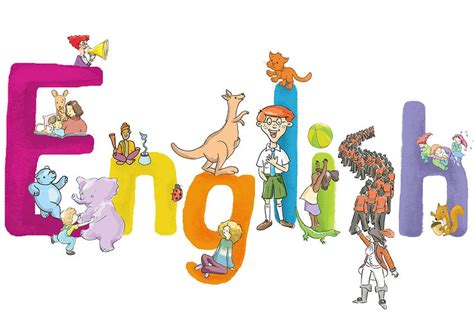 Картинка английский язык для детей