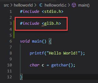 C Fatal Error Glib H No Such File Or Directory When Using Vscode And Mingw Stack Overflow