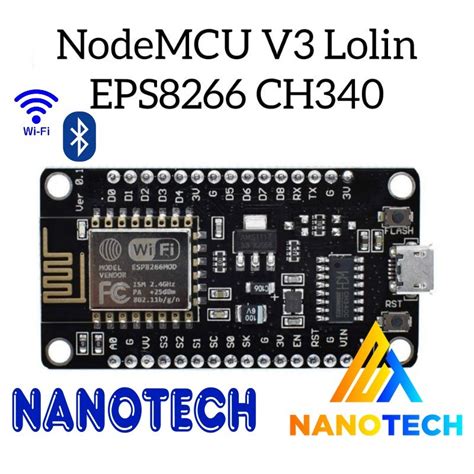Jual NodeMCU V CH Wireless Module NodeMcu Esp Wifi Shopee Indonesia