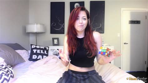 Kk Tessa Fowler Rubiks Cube Challenge Eporner