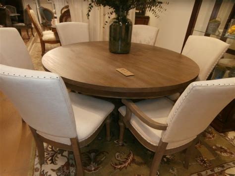 Johnelle Round Dining Table And 6 Chairs At Zachary Katherine Blog