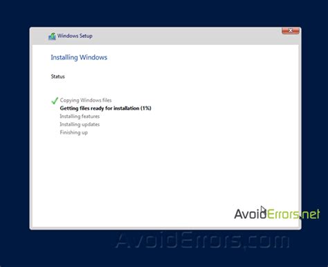 How To Install Windows Server AvoidErrors