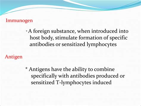 Antigen And Immunogens Types And Mitogens Ppt