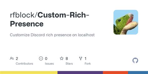 GitHub Rfblock Custom Rich Presence Customize Discord Rich Presence On Localhost