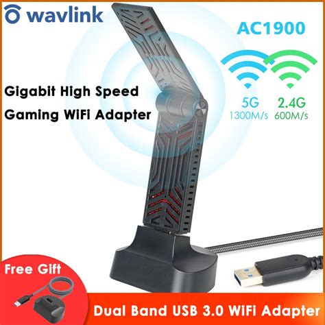 Wavlink Ac Dual Band Usb Wifi Adapter Mbps G Wireless Wifi Receiver Ghz Wlan