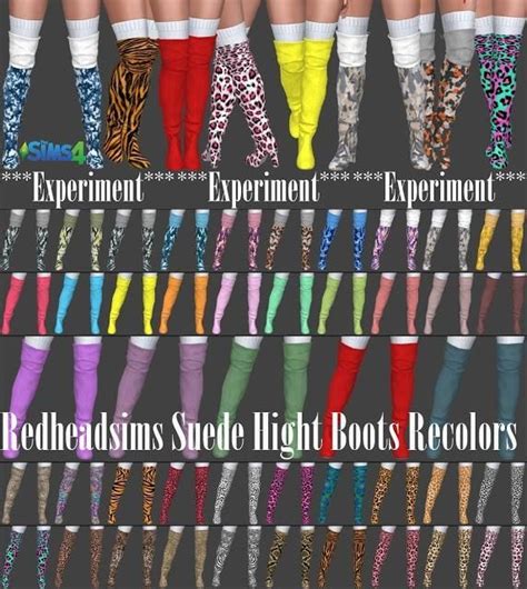 Thigh High Boots Cc For The Sims Sims Sims Thigh High Boots