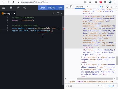 Read Only Mode For The Editor Issue Stackblitz Core GitHub