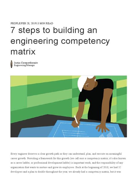 Engineering Competency Matrix Pdf Evaluation Behavior