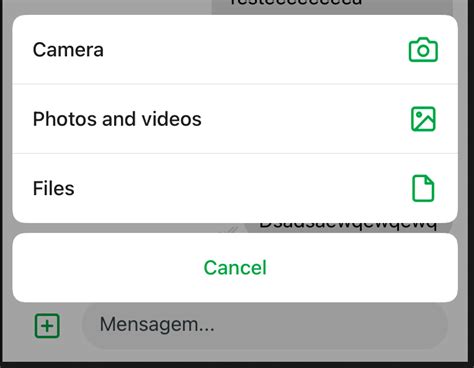 Add An Item In The Action Sheet Presented When The User Taps The Button Ios Sendbird Community