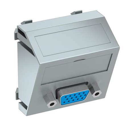 Vga Connection 1 Module Slanting Outlet As Screw Connection Obo