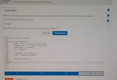 Solved CHALLENGE Mutators Accessors And Private Chegg