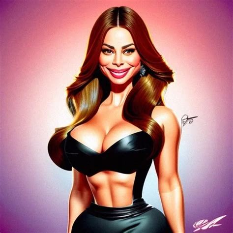 Cartoon Caricature Of Sofia Credible Resemblance Very