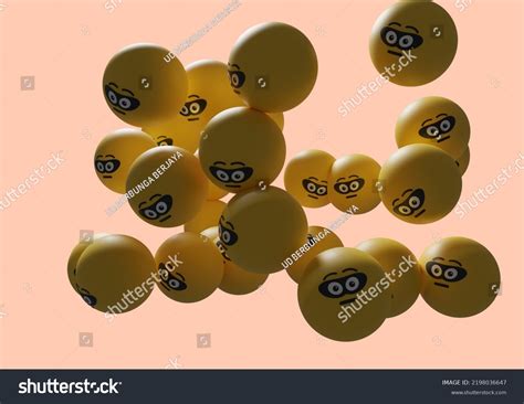 3d 이모지 렌더링 얼굴 문자의 이모지 스톡 일러스트 2198036647 Shutterstock