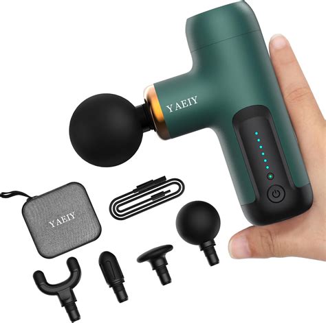 Yaeiy Mini Massage Gun Portable Massage Gun For Deep
