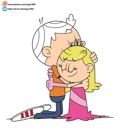 Patreon Reward Lincoln Hugs Lola By Eagc7 On Deviantart