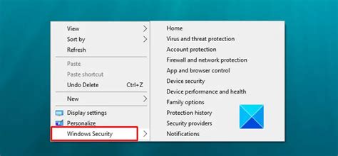 How To Add Windows Security Cascading Context Menu Item