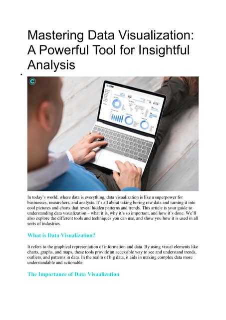 Data Visualization A Powerful Tool For Insightful Analysis Cyberpro Magazine Pdf