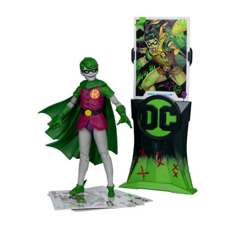 Robin Dick Grayson Jokerized Gold Label 7 Figure Exclusive