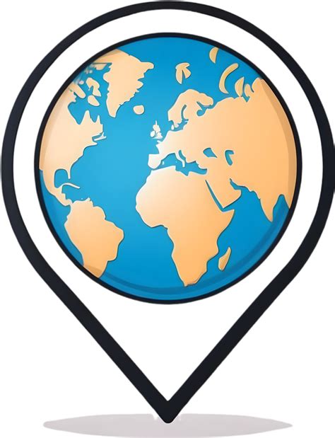 AI Generated Map Pin Icon PNG