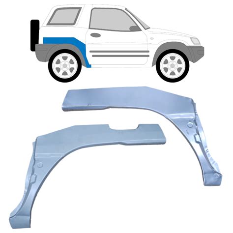 Rear Wing Repair Panel For Toyota Rav4 1994 2000 Left Right Set 9252