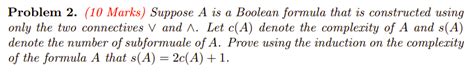 solved problem 2 10 ﻿marks ﻿suppose a is a boolean