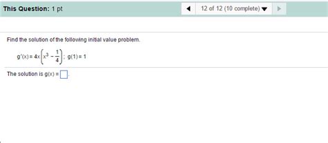 solved find the solution of the following initial value