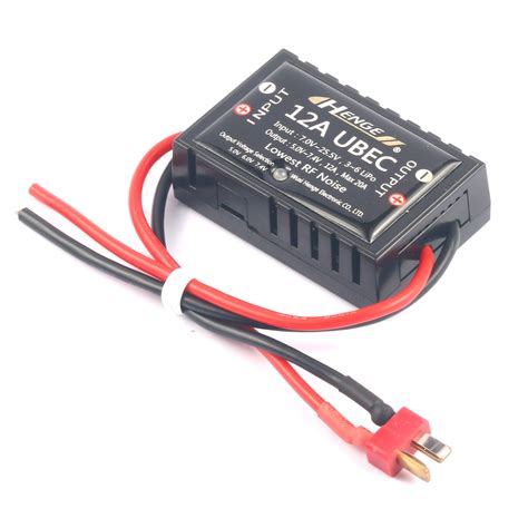 HENGE 12A UBEC RC Brushless ESC 5V 6V 7 4V 12A Max 20A Inport 3S 6S Lipo Switch BEC For RC