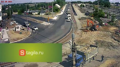 Таймлапс строительства моста в Нижнем Тагиле - YouTube