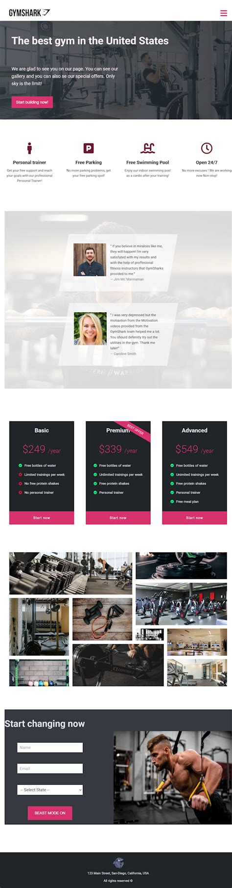 convert mockup into a responsive website by alexandrothedev fiverr