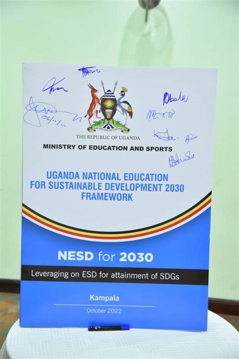 Launch Of National Esd For 2030 Framework Of Action For Uganda Uganda National Commission For