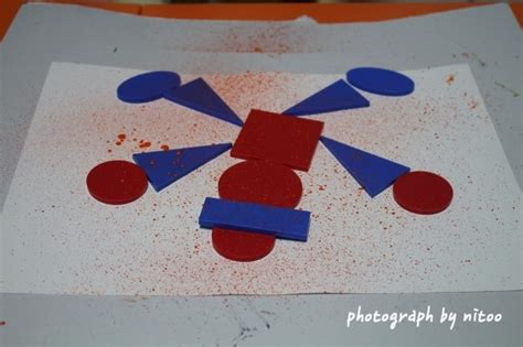 유아미술 안개그림 칫솔로 그림만들기 네이버 블로그