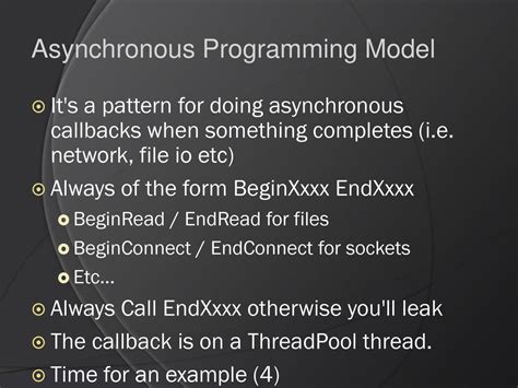 Multithreading Net A Practical Perspective Ppt Download