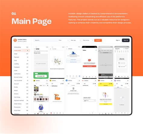 Invisible Design Gallery Saas Web Application 4 Images Behance
