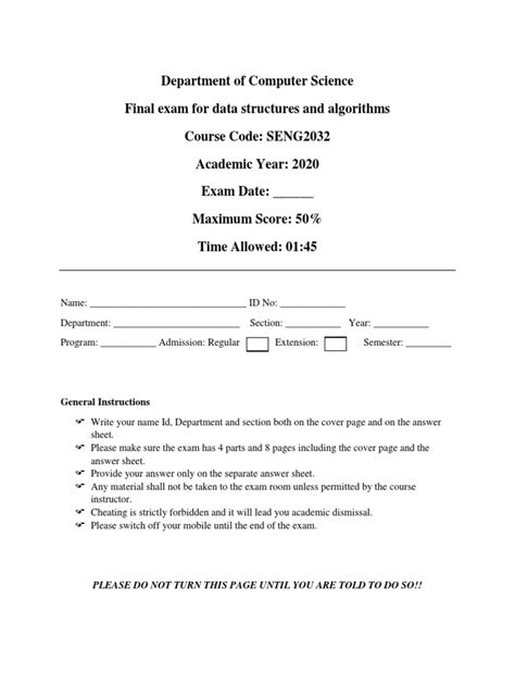 Data Structures And Algorithms Pdf Algorithms Discrete Mathematics