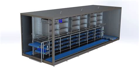 Cooling And Freezing Tunnels Multi Tier Pro Series Hitec
