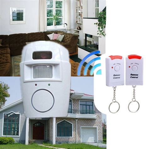 IR Alarm Systems Infrared Sensor Security Detector Home System Remote Control Wireless Motion