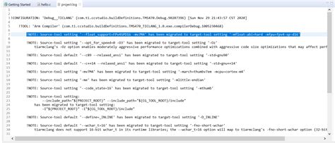 2 Migrating Armcl Ccs Projects To Tiarmclang — Ti Arm Clang Compiler