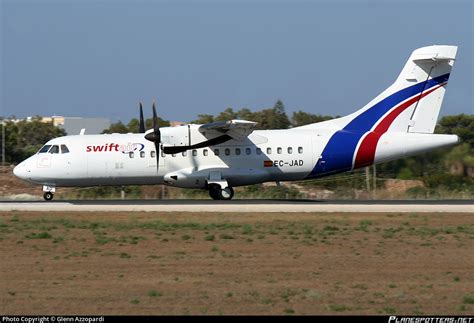 Ec Jad Swiftair Atr F Photo By Glenn Azzopardi Id Planespotters Net