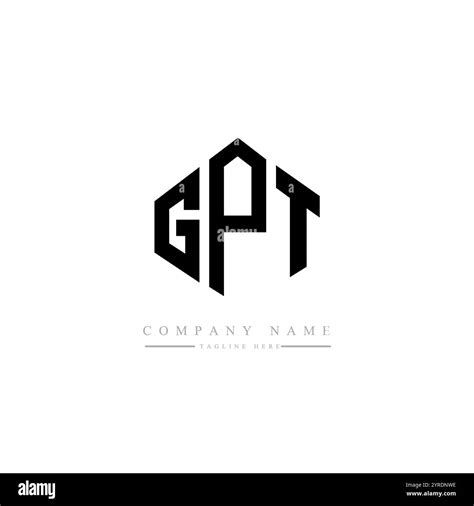 Gpt Letter Logo Design With Polygon Shape Gpt Polygon And Cube Shape Logo Design Gpt Hexagon