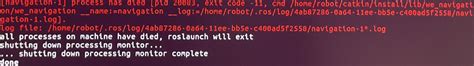 Linux下ros程序崩溃，程序段错误process Has Died Pid 20083 Exit Code 11 Cmd