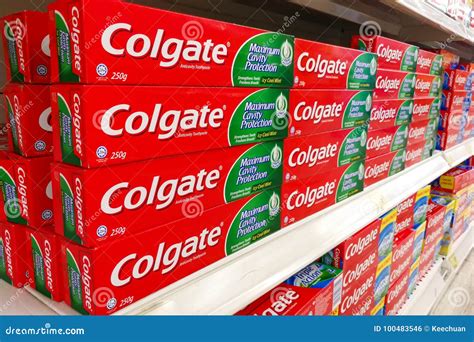 Kuala Lumpur Malaysia September 10 2017 Colgate Toothpaste