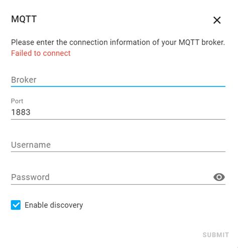 Mqtt Broker Failed To Connect Configuration Home Assistant Community
