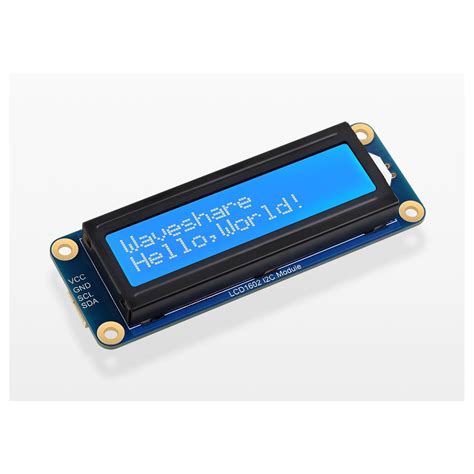 Lcd1602 I2c Display 16x2 Zeichen 33v5v Rasppishop Raspberry Pi