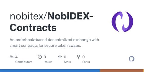 GitHub Nobitex NobiDEX Contracts An Orderbook Based Decentralized Exchange With Smart