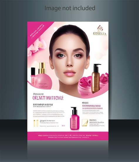 Cosmetic Flyer Template Free Vectors And Psds To Download