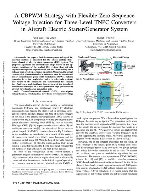 Pdf A Cbpwm Strategy With Flexible Zero Sequence Voltage Injection